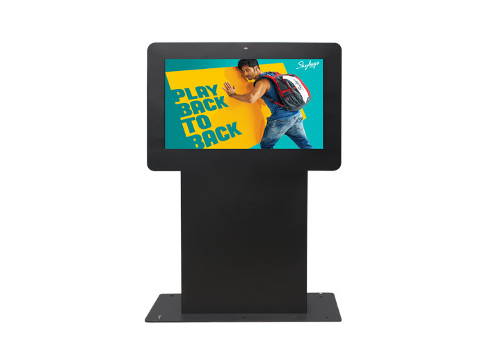 Slim Outdoor Display Floor Standing LCD Monitor Outdoor Electronic ...