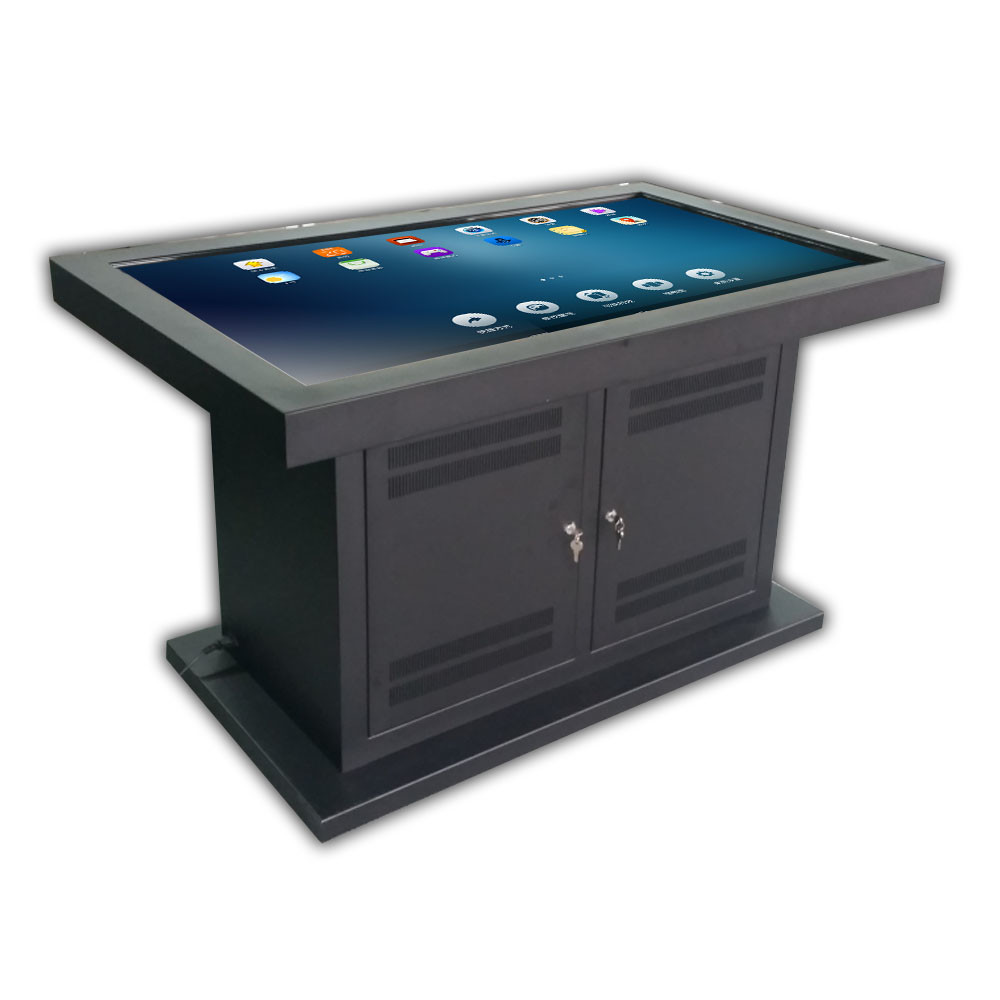 Ultra Thin Interactive Multitouch Table , 55 Inch Touch Screen Computer ...