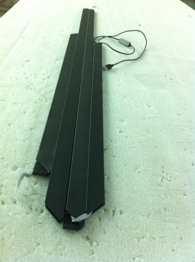 Aluminum Alloy Shell Touch Screen Frame Kit , Touch Screen Conversion Frame