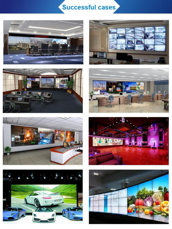 High Performance 46 Inch Digital Wall Display , Multiple Splicing Video ...
