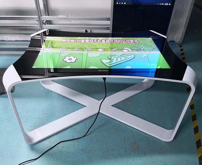 Waterproof School And Office Bar Design Lcd I5 Smart 55 Inch Kiosk Interactive Multi Touch Table ...