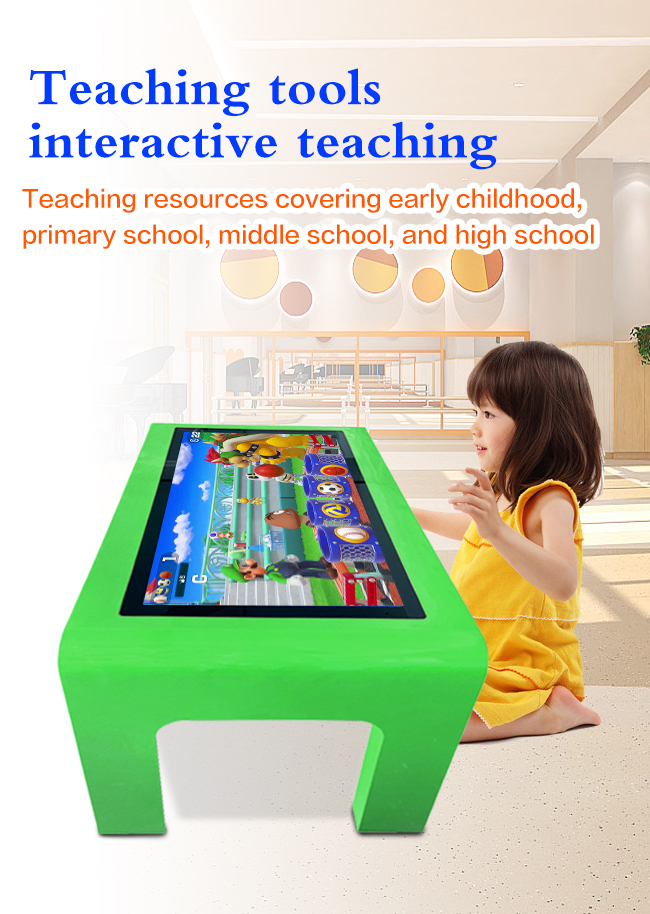 43 Inch Interactive Smart Touch Screen Game Table For School Windows ...